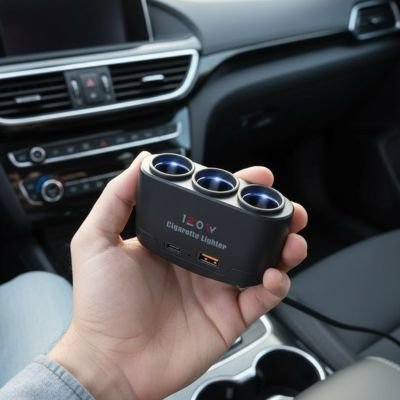 Adaptateur allume cigare prise | PowerTrans – Accessoires Multimédia Auto